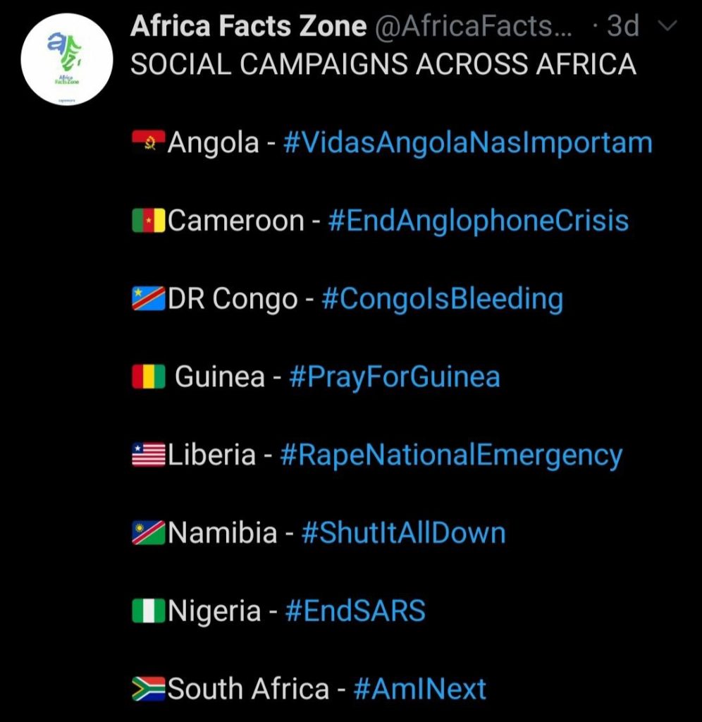 How #EndSARS Inspired, Bolstered Similar Campaigns Across Africa - HumAngle