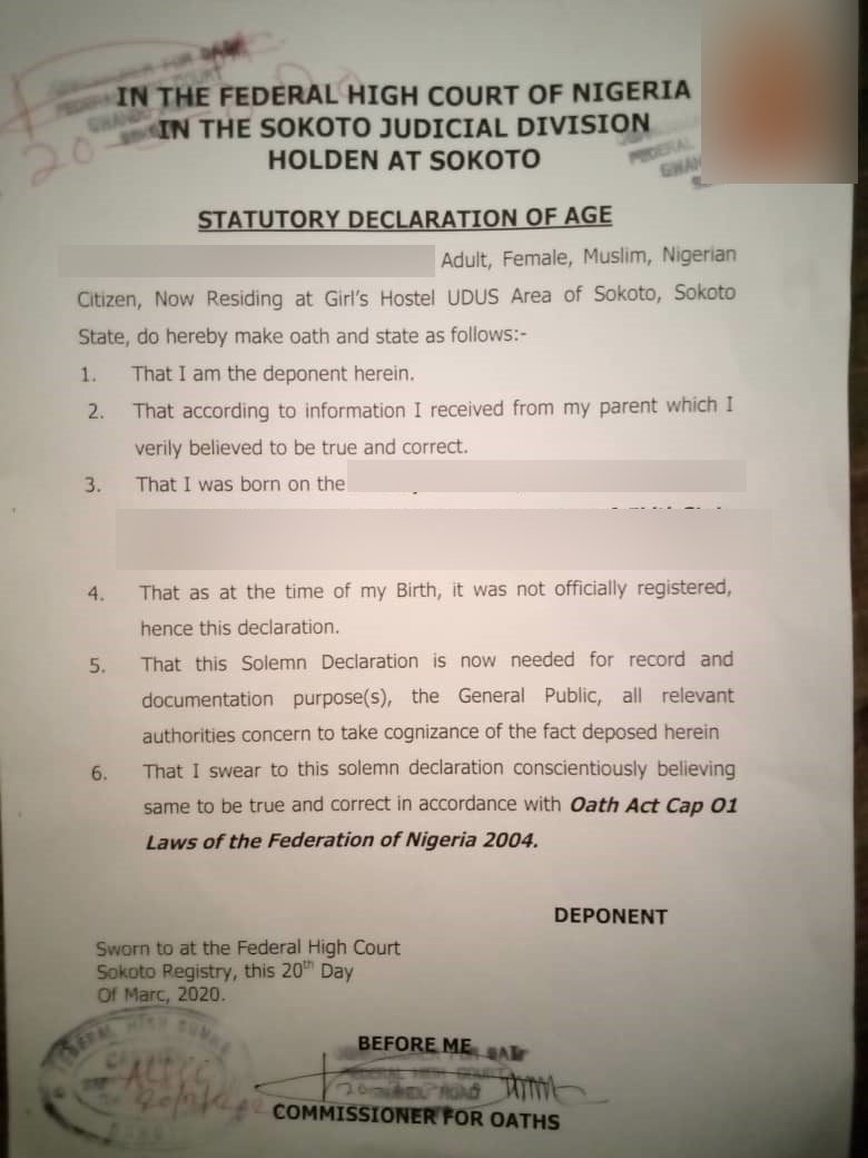 With 100 Naira, You Can Falsify Your Identity To Evade Justice In ...