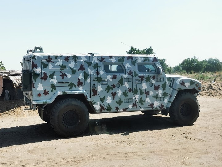 ISWAP Captures Newly Inducted Nigerian Army Armoured Vehicle - HumAngle