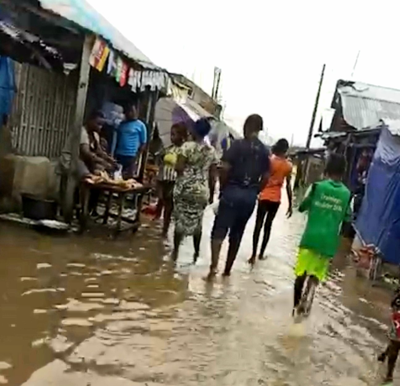 Bayelsa Residents Live In Crowded Classrooms After Losing Homes To ...