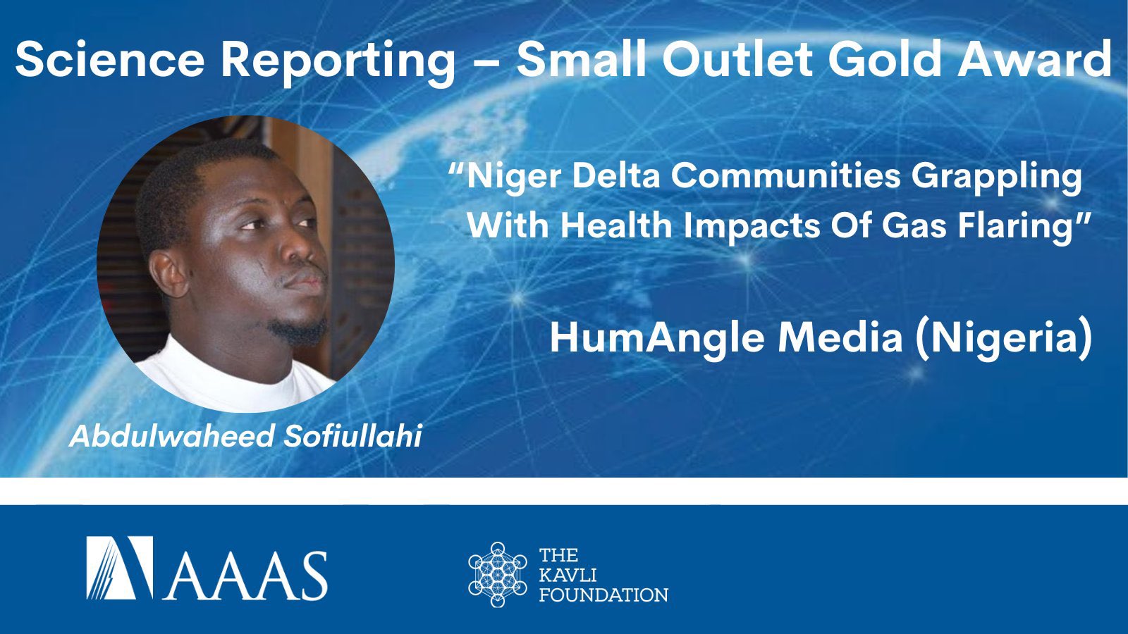 HumAngle Report Wins Global Journalism Award - HumAngle