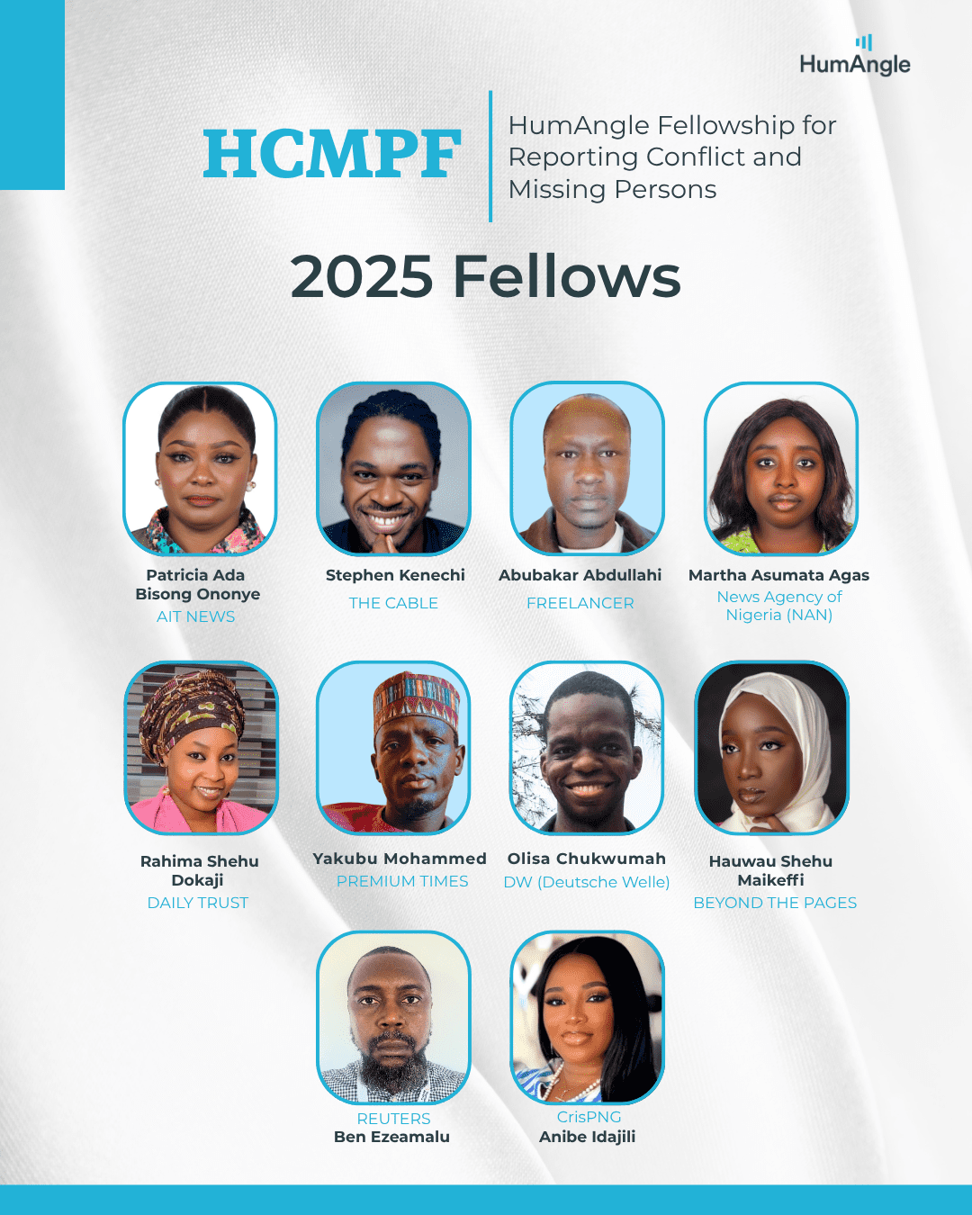 HumAngle Selects 10 For Fellowship on Reporting Conflict and Missing ...